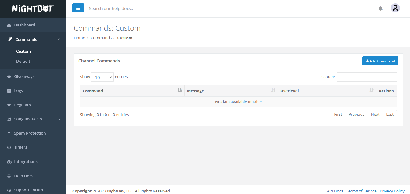 Night Botの使い方やコマンドの設定方法について解説 | アザラシブログ